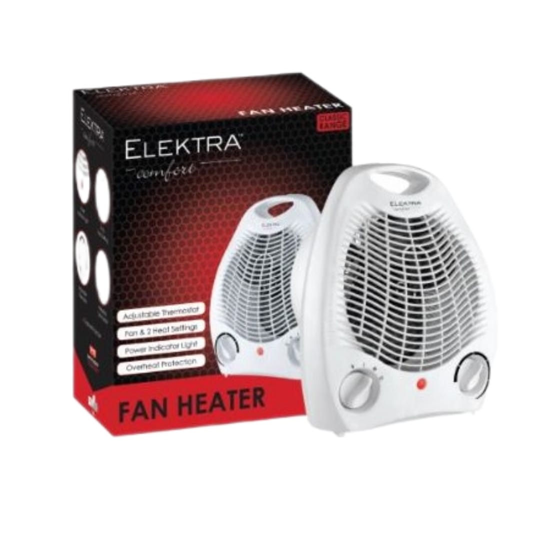 Elektra Comfort Classic Fan Heater – SMART CELL TECH (pty)Ltd